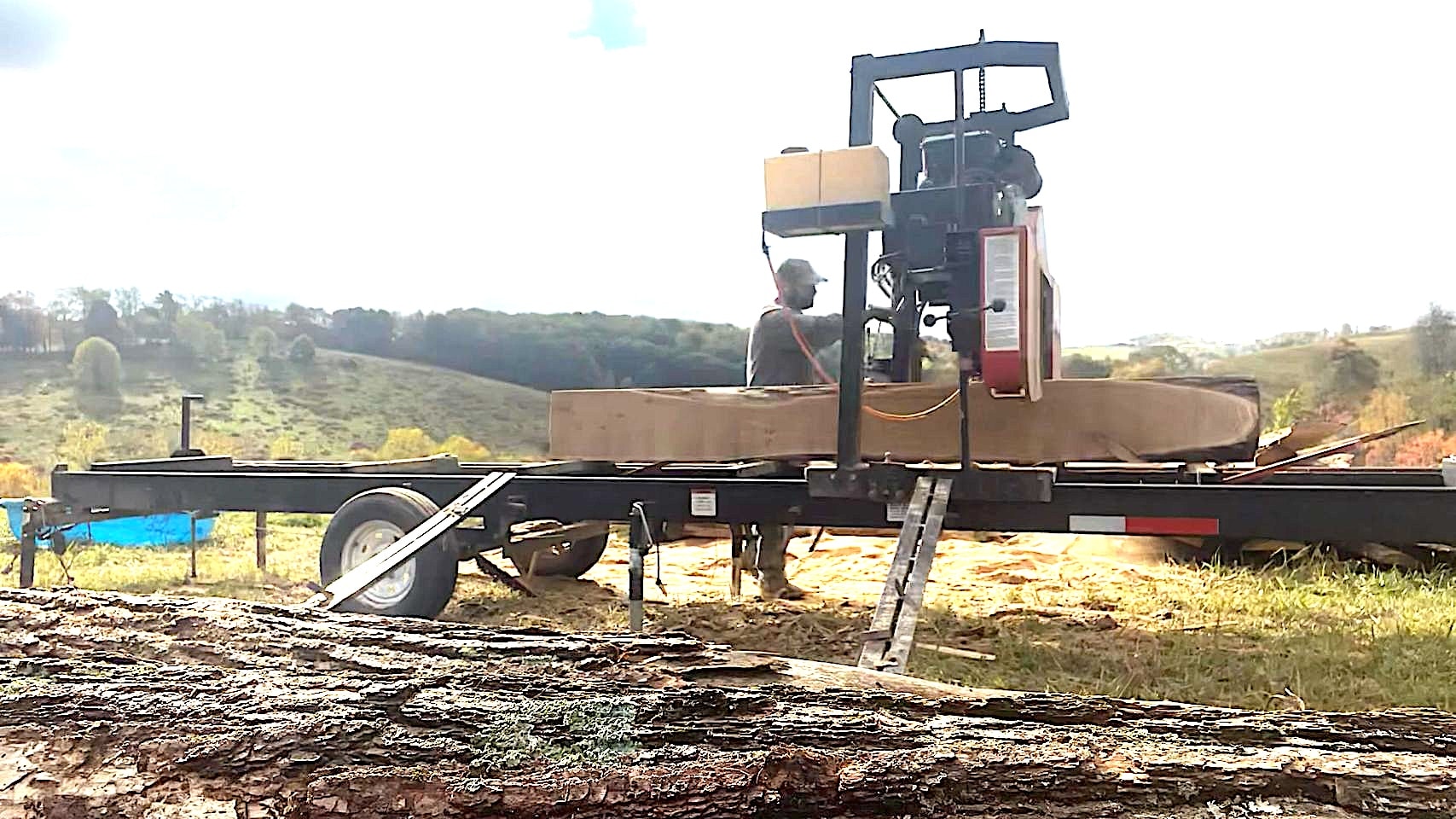 MY ROAD-TOWABLE TIMBERKING SAWMILL IS MY KEY BUSINESS ADVANTAGE ...