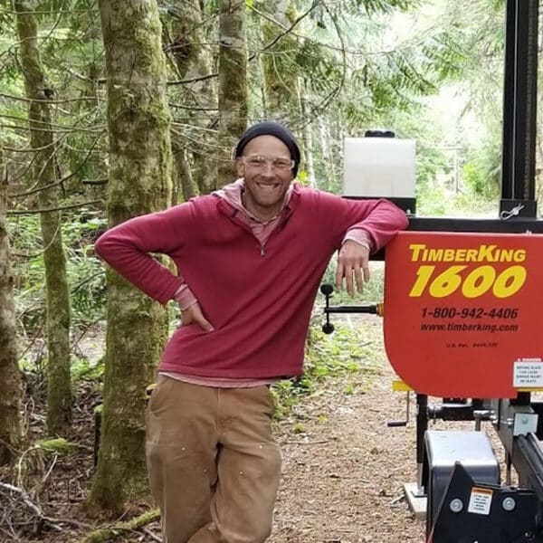 TURNING ANCIENT TREES INTO HIGH-END FURNITURE with a TimberKing sawmill ...